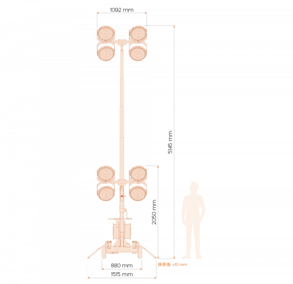 Single & Twin 移動式 投射照明 | Yuang Light